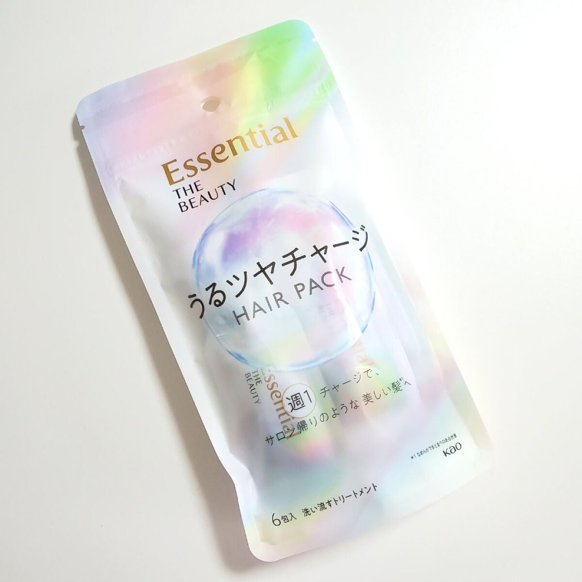 やち撮影環境変わりました On Lips 「エッセンシャル ザビューティ うるツヤチャージヘアパック 」 Lips