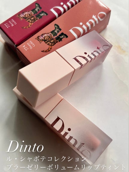 【試してみた】dinto (ル・シャ ボテコレクション)ブラーゼリーボリュームリップティントの人気色・イエベブルベ別の口コミ・レビュー Lips