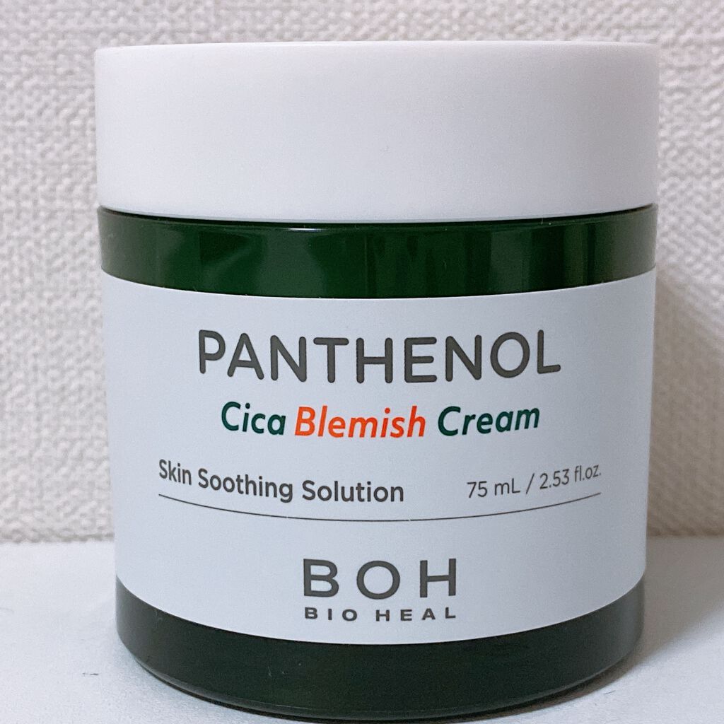 パンテノールシカブレミッシュクリーム|bio Heal Bohの口コミ「半透明の白いジェルクリーム。 塗った後は少しベタつくけど浸透すれば