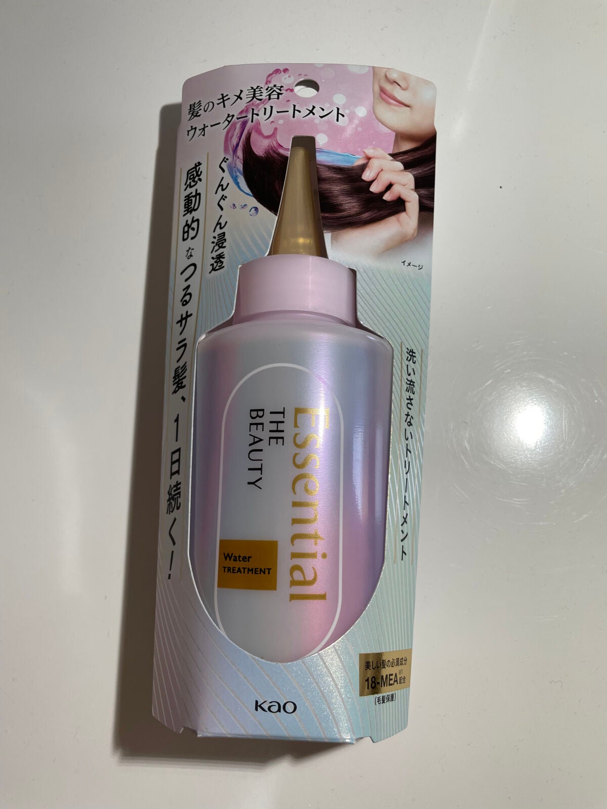 髪のキメ美容ウォータートリートメント|エッセンシャルの口コミ「エッセンシャル エッセンシャル ザビューティ 髪のキメ美容ウォーター