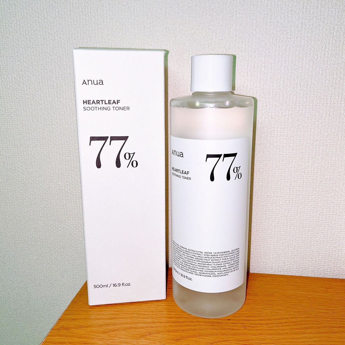 ドクダミ77 スージングトナー|anuaの使い方を徹底解説 レビュー Anua ドクダミ77%スージングトナー 500ml By