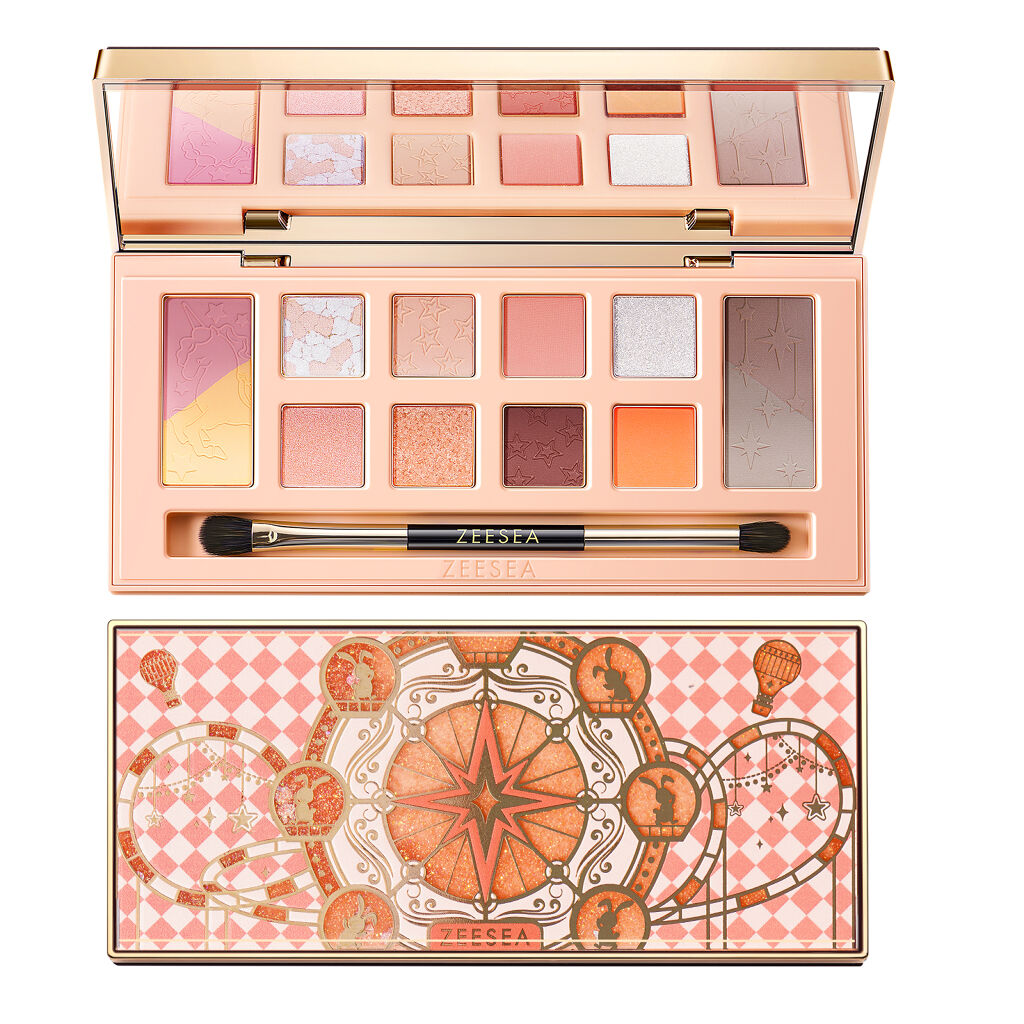 ZEESEA ズーシー アリス?ドリームランドシリーズ アイシャドウパレット 12色 J03 ハニードリーム 13g アイシャドウ 人気ブランド多数対象