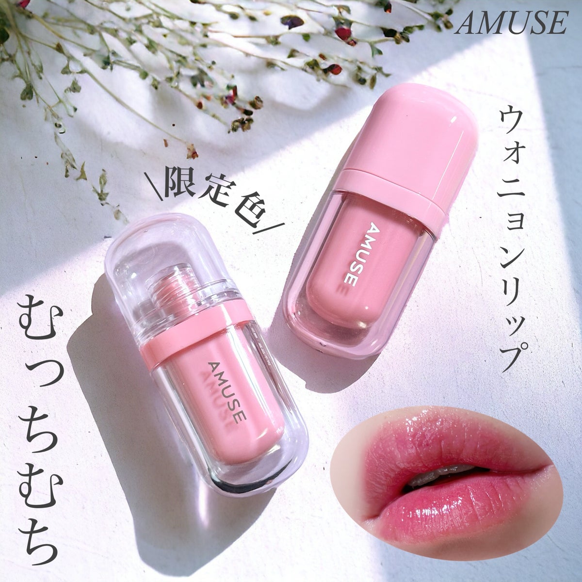 Amuseの口紅 ジェルフィットティント&べべティントを使った口コミ Amuse ウォニョンリップ限定カラーレポ By Niniにに