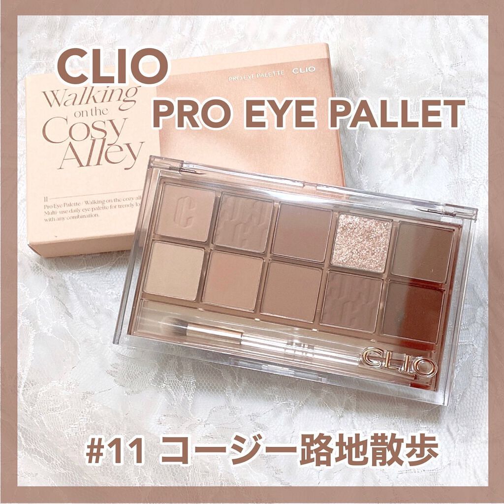 【2021年秋新作パウダーアイシャドウ】プロ アイ パレット|clioの人気色を比較 🖇𓊆clio 𓊇 Proeyepallet By