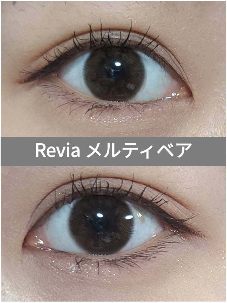 Revia 1month|reviaのカラコンレポ・着画口コミ Revia メルティベア カラコンレポ By Jeny乾燥肌20代前半