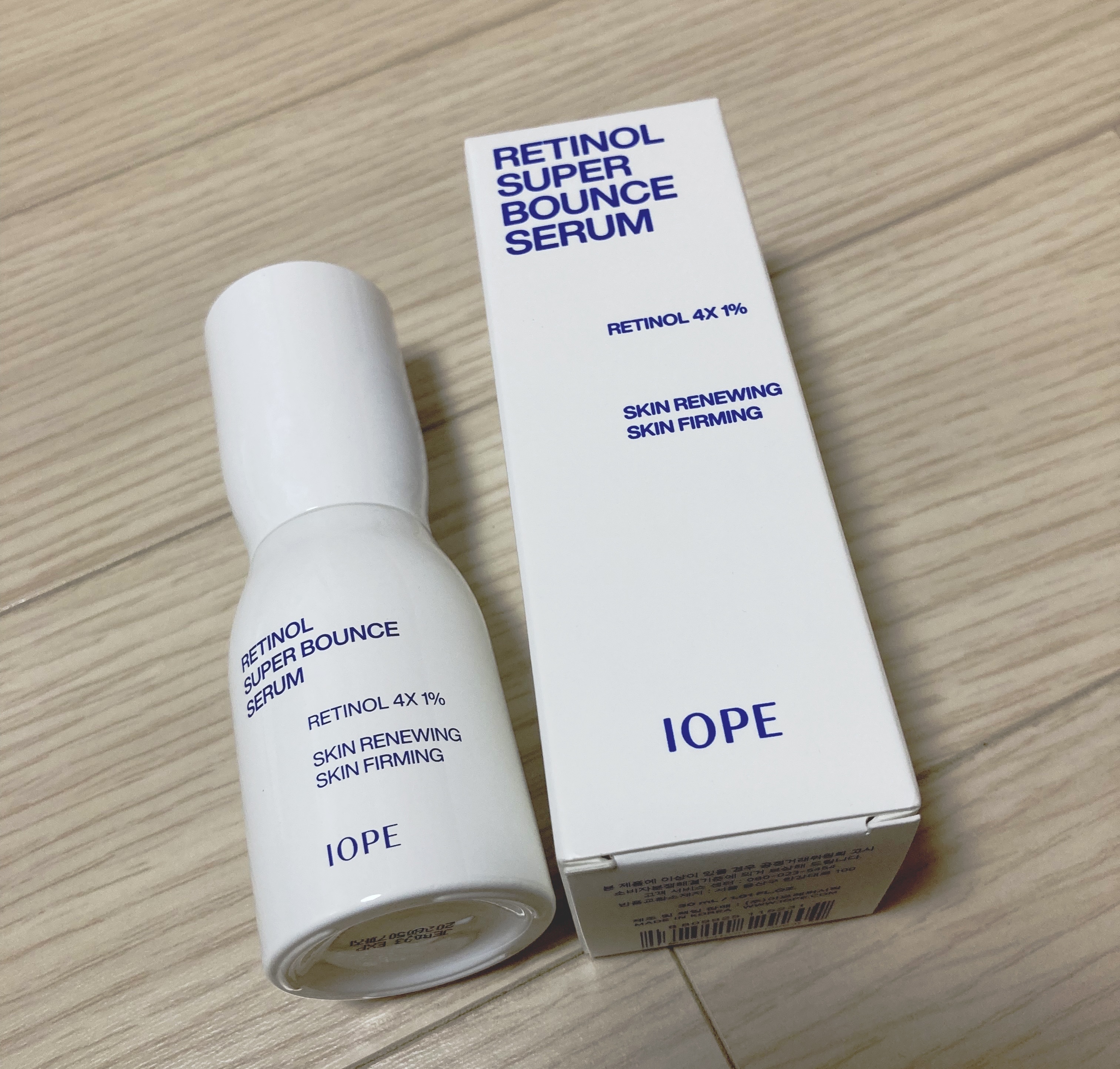 【試してみた】レチノール スーパーバウンス セラム／IOPE | LIPS