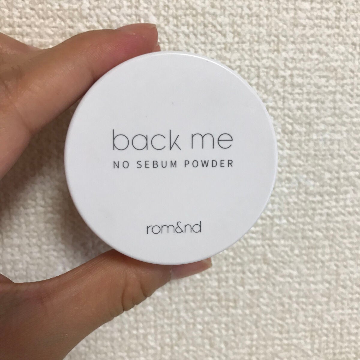 バックミーノーセバムパウダー|romandndの口コミ Romandndデビューはパウダー By Mint敏感肌40代前半 Lips