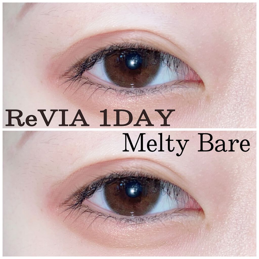Revia 1day|reviaのカラコンレポ・着画口コミ ナチュラルに盛る!revia メルティベア By Olivia٭ 混合