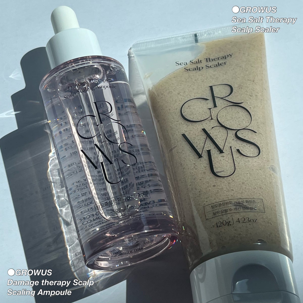 Growusの頭皮ケア シーソルトセラピースカルプスケーラー&頭皮アンプルを使った口コミ 3のレビュー 《growus》 By 内緒混合肌