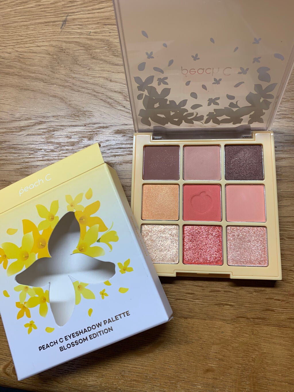 アイシャドウパレット ブロッサムエディション #オレンジコーラル|peach Cの口コミ「🍑peach Cの春パレット🍑 」 By もぬ🏳
