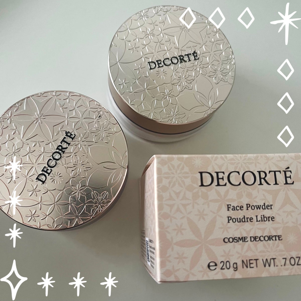 フェイスパウダー|decortÉの口コミ リピート ️パウダー💖💖 DecortÉ By 🌿优酱混合肌 Lips
