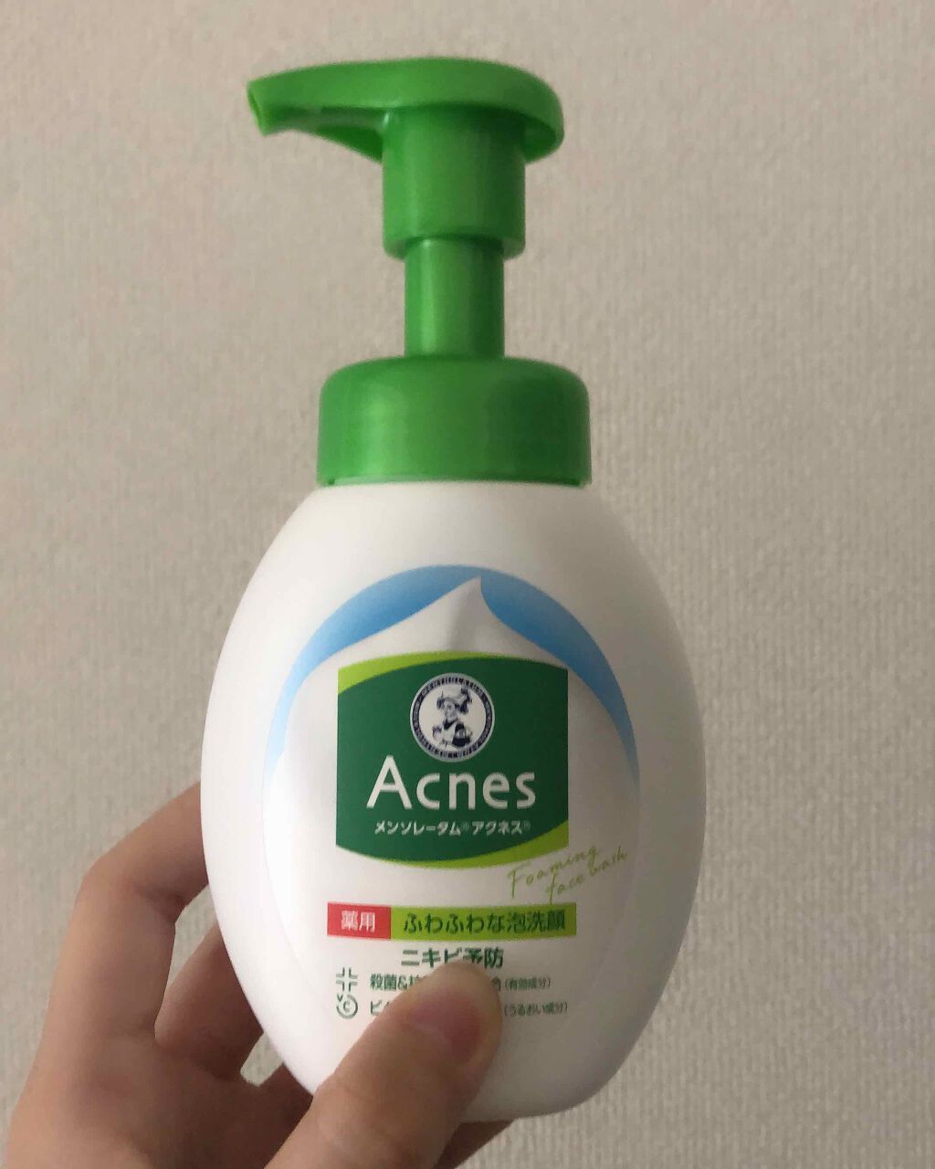 薬用ふわふわな泡洗顔|メンソレータム アクネスの口コミ 乾燥肌におすすめの泡洗顔! アクネス 薬用 ふわふわな泡洗顔 By ごろわん🖤