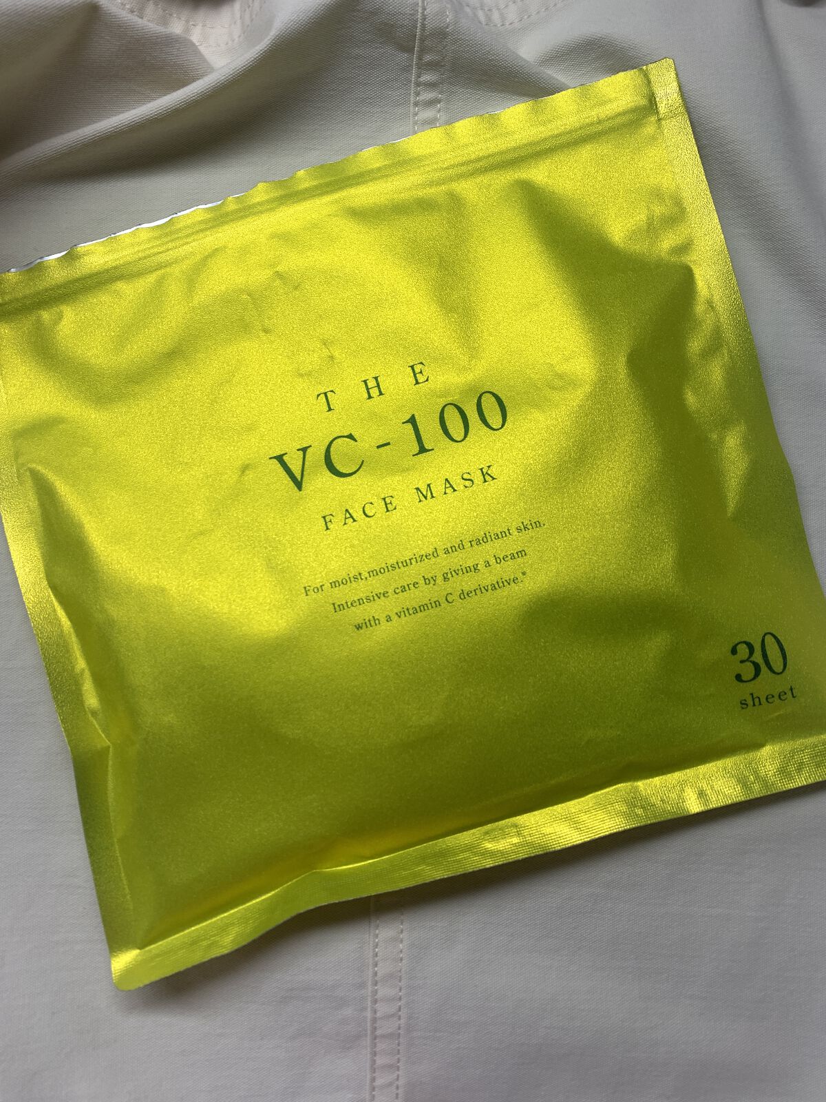 【試してみた】THE VC-100 FACE MASK / マイオーガニーの効果・肌質別の口コミ・レビュー | LIPS