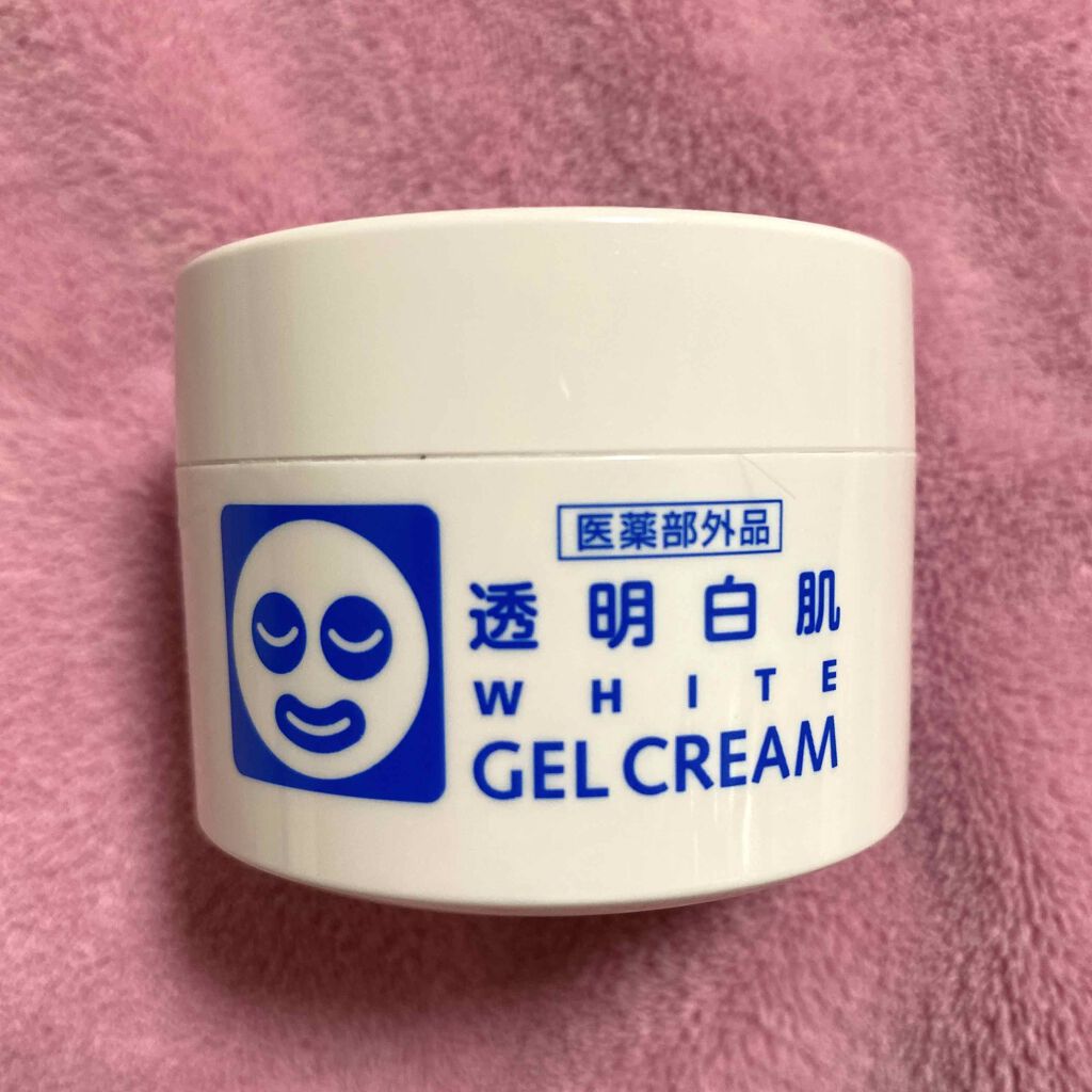 薬用ホワイトジェルクリーム|透明白肌の効果に関する口コミ 透明白肌薬用ホワイトジェルクリームのレビューです。 By ルル敏感肌20代