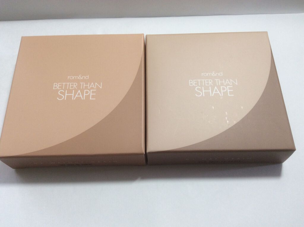 ベターザンシェイプ|romandndの口コミ 念願のロムアンドのシェーディング届きました! By おみなえしこけし混合肌40代後半 Lips
