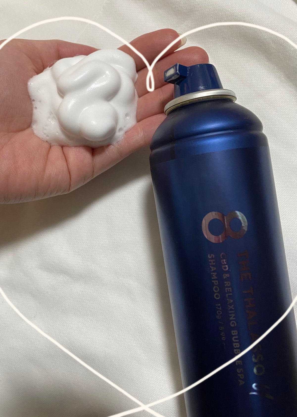 エイトザタラソ ユー Cbd&リラクシング バブルスパ 炭酸泡シャンプー|エイトザタラソの口コミ 泡立ていらずのシャンプーです💕 By