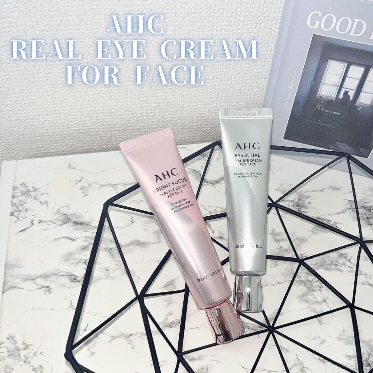 Ahcのアイケア・アイクリーム アイクリーム他、1商品を使った口コミ Ahc リアル アイクリーム フォーフェイス By Misa♡フォロ