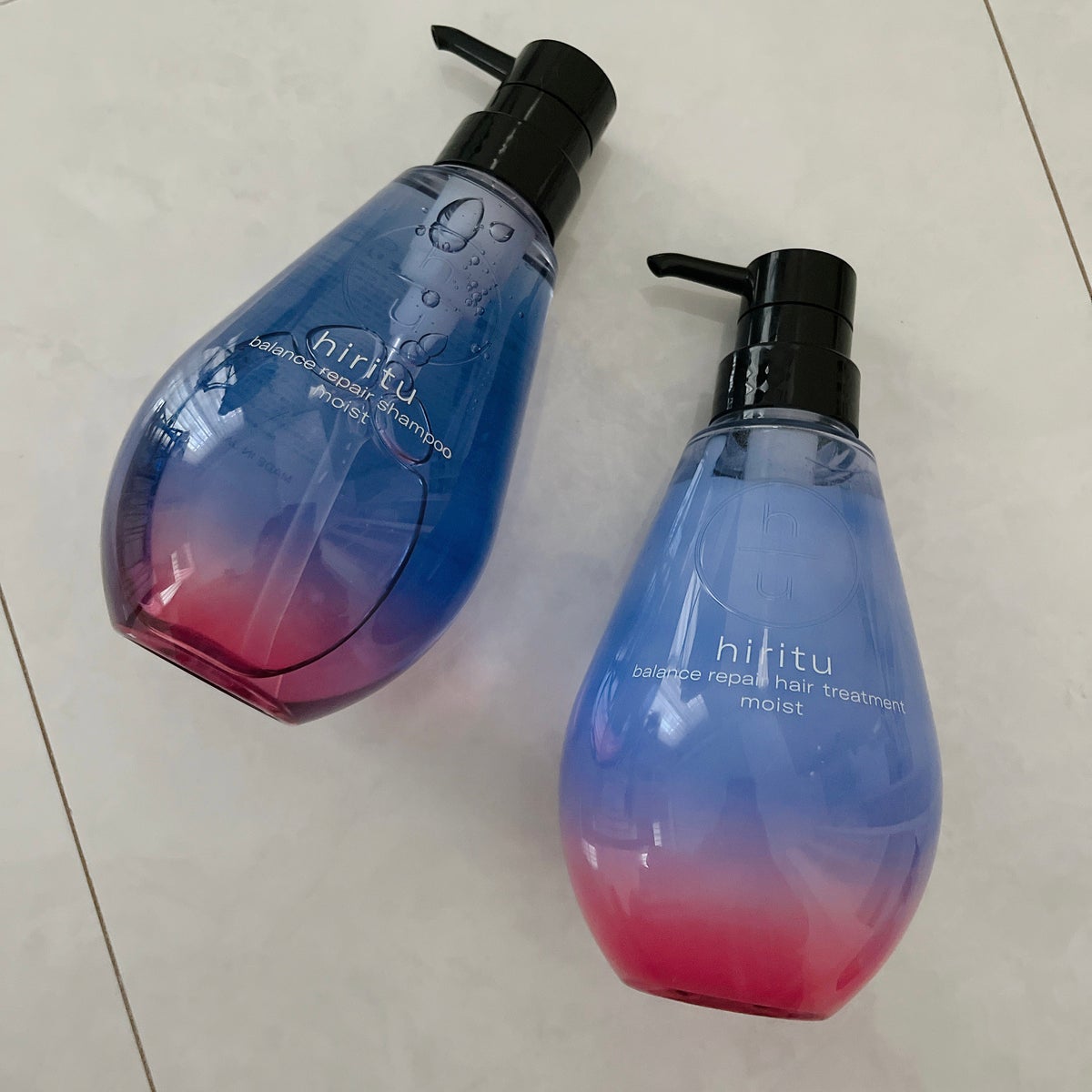 バランスリペア シャンプーヘアトリートメント モイスト|hirituの口コミ Hirituシャンプーandトリートメントandヘアオイル