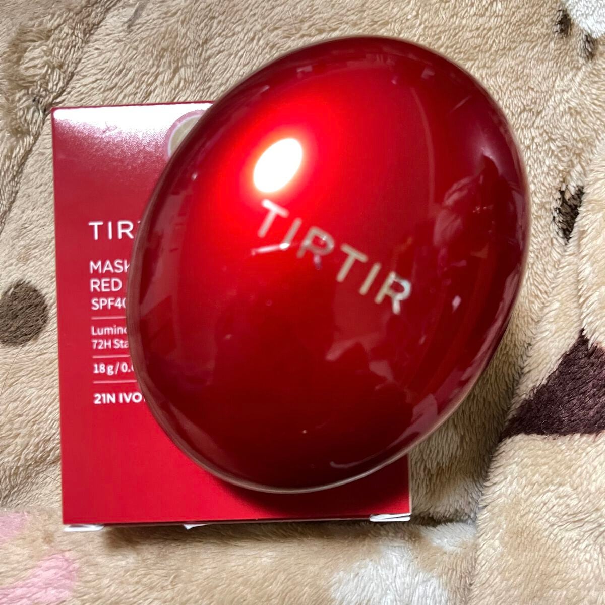 マスク フィット レッド クッション 21n アイボリー|tirtirティルティルの口コミ「やっと買った! Tirtir マスク