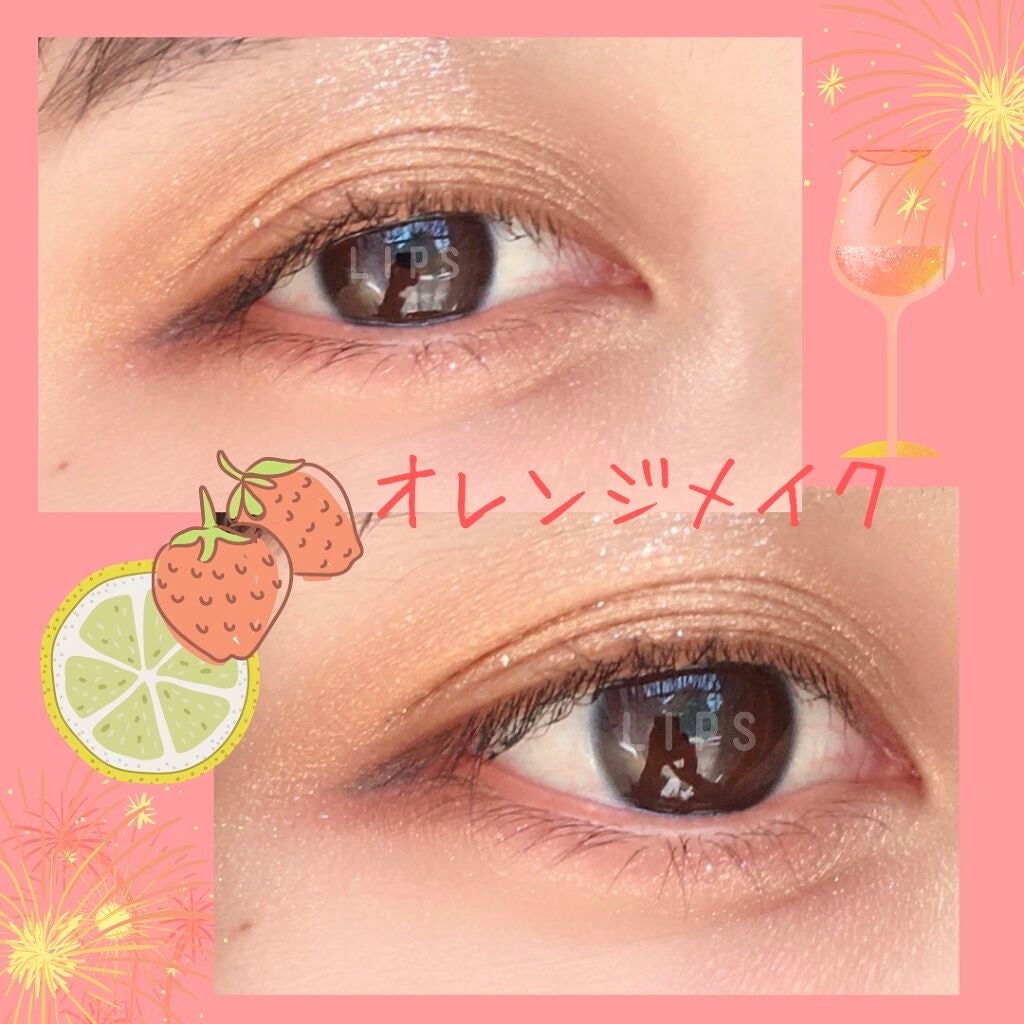 プレイカラーアイズ チューリップデー|etudeの口コミ オレンジメイク🍊🧡したくて 今日はetude のアイシャドウ🌷 By 𝒜ℴ