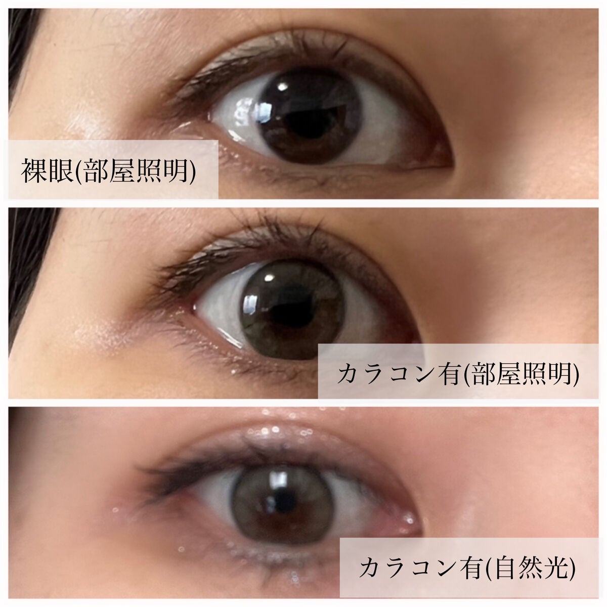 Molak 1day|molakのカラコンレポ・着画口コミ Molak Molak 1day ダズルグレー By ケイ混合肌30代