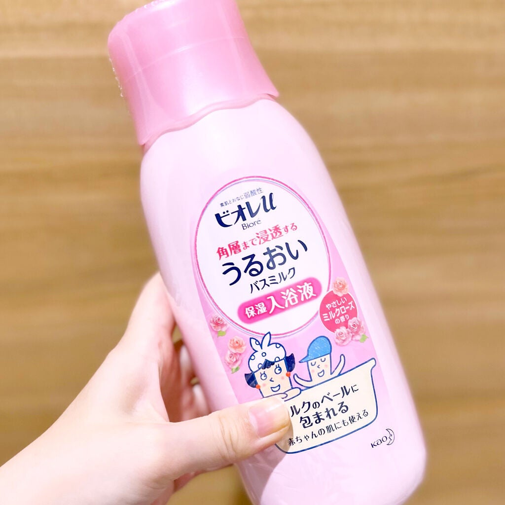 角層まで浸透する うるおいバスミルク やさしいミルクローズの香り|ビオレuの口コミ「ビオレu 角層まで浸透する うるおいバスミルク やさしい