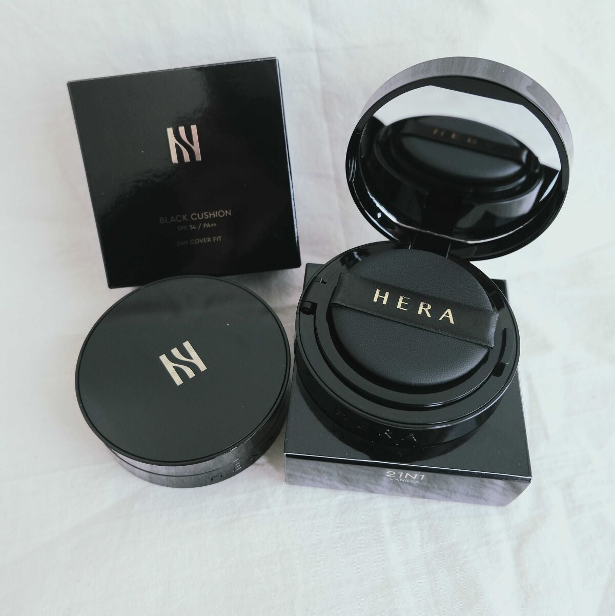 ブラック クッション|heraの色味は?色選びの参考になる口コミ Hera ブラッククッション Spf34pa By はる敏感