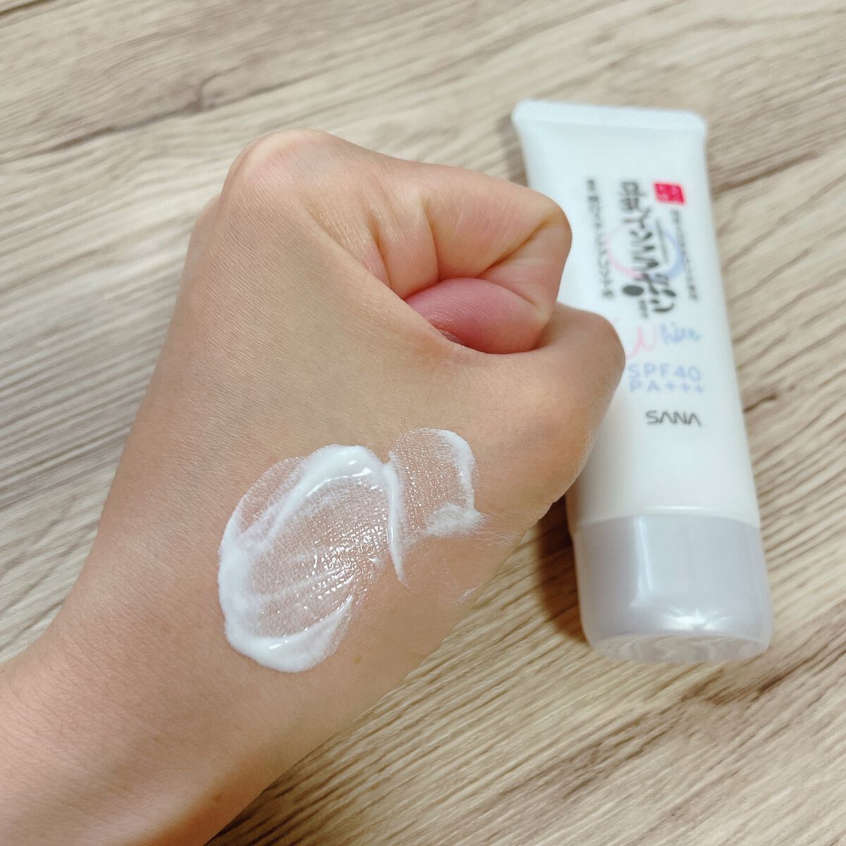 薬用美白スキンケアuv下地|なめらか本舗の効果に関する口コミ なめらか本舗 薬用美白スキンケアuv下地 By しゃき🍒フォロバ 混合肌