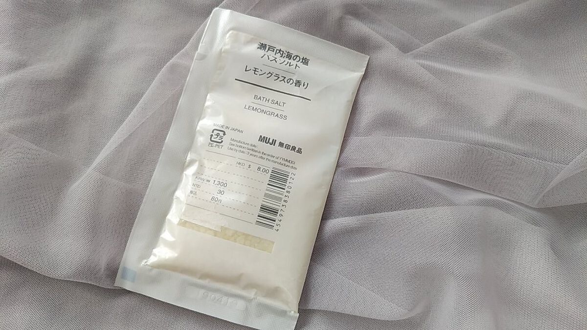 薬用入浴剤・レモングラスの香り(分包)|無印良品の口コミ 🌟無印良品 薬用入浴剤 レモングラスの香り By Riii Lips