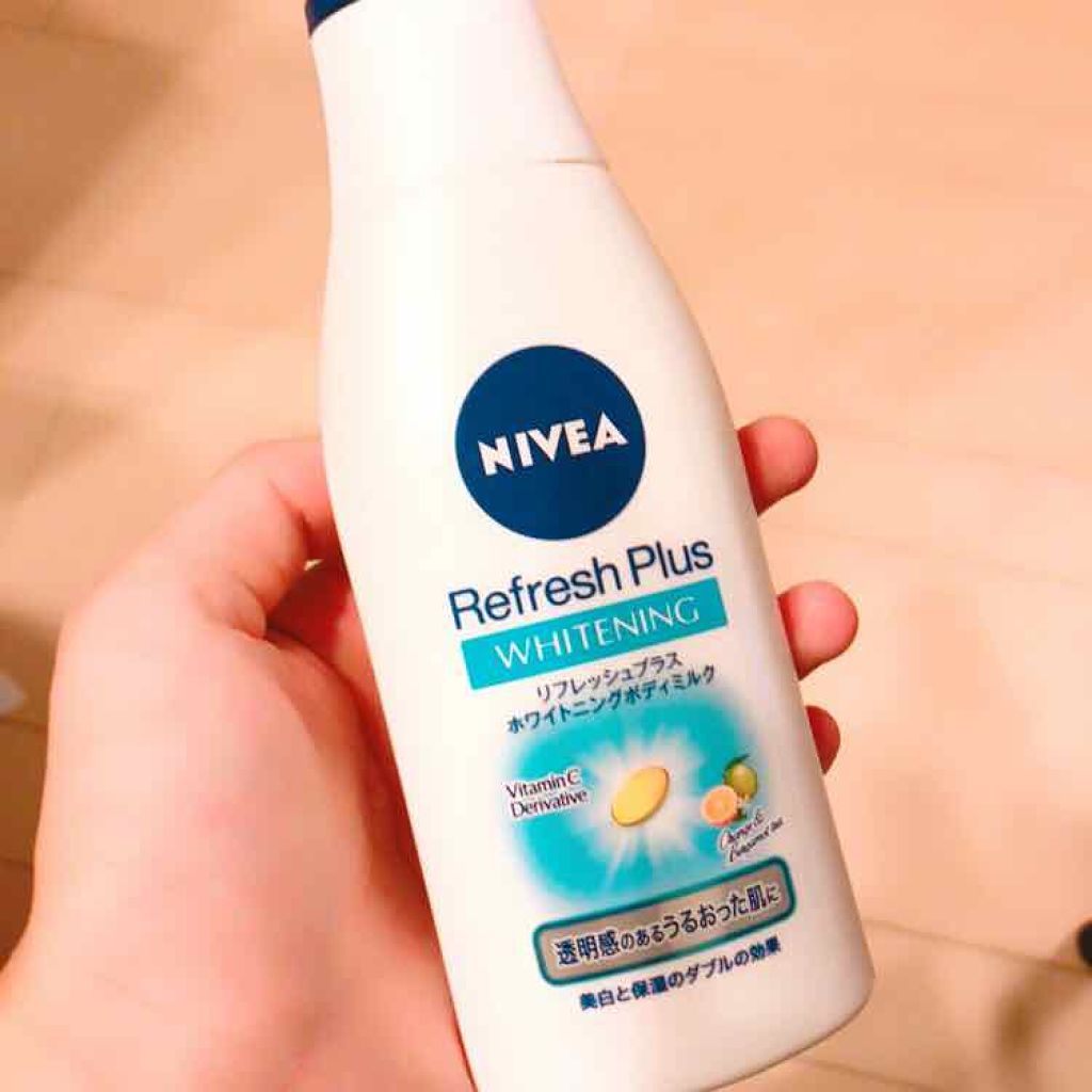 リフレッシュプラス ホワイトニング ボディミルク|ニベアの効果に関する口コミ「nivea リフレッシュプラスホワイトニングボディミルク