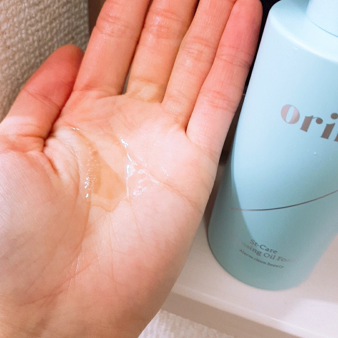St Care クレンジングオイルフォーム|orinの口コミ 少し黄色っぽいとろっとした、クレンジングオイルです By エリー乾燥肌