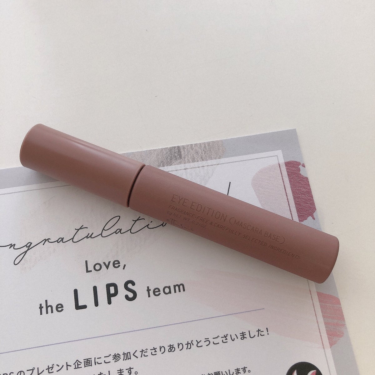 アイエディション(マスカラベース)le|ettusaisの口コミ ブラウンカラーのマスカラベース🤎 By Mugi混合肌20代後半