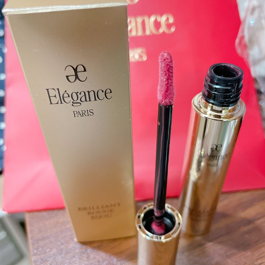 エレガンス リクイッド ルージュ ビジュー|eléganceの口コミ Elegance ブリリアントルージュビジュー By まなみ普通肌