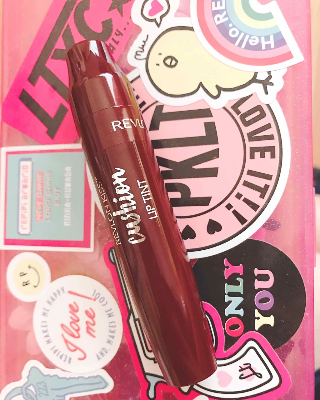 キス クッション リップ ティント|revlonの口コミ ゆうれお投稿 レブロン キス クッション リップティント270番 By ゆう
