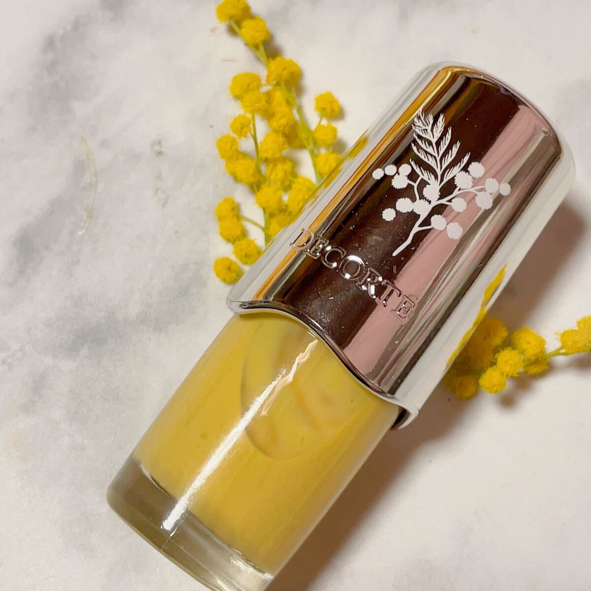 ネイルエナメル|decortÉの口コミ コスメデコルテのミモザネイル💛 By デグー♪フォロバ乾燥肌 Lips