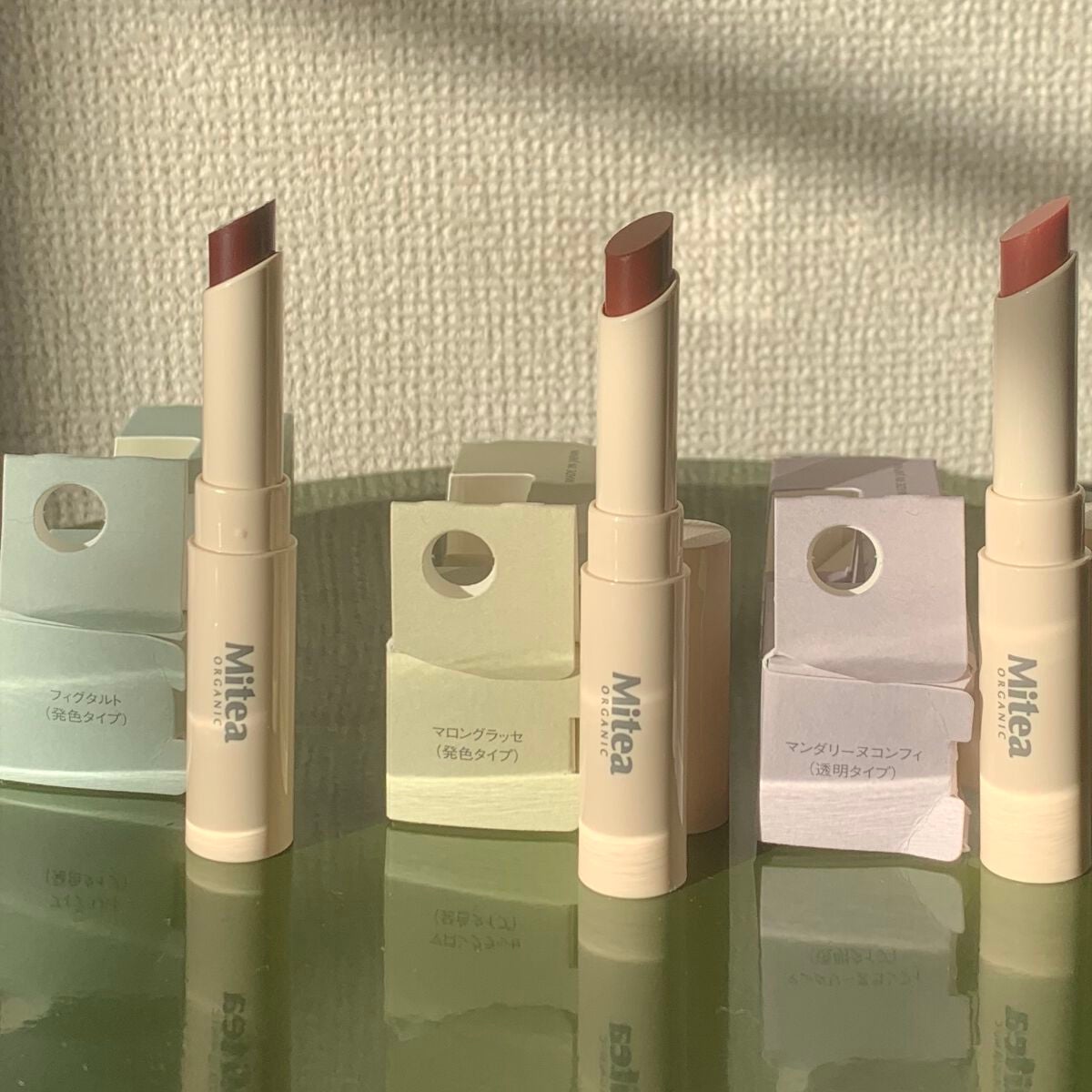セラムオイルリップスティック |ミティア オーガニックの人気色を比較 ミティア オーガニック セラムオイルリップスティック By フォロバ
