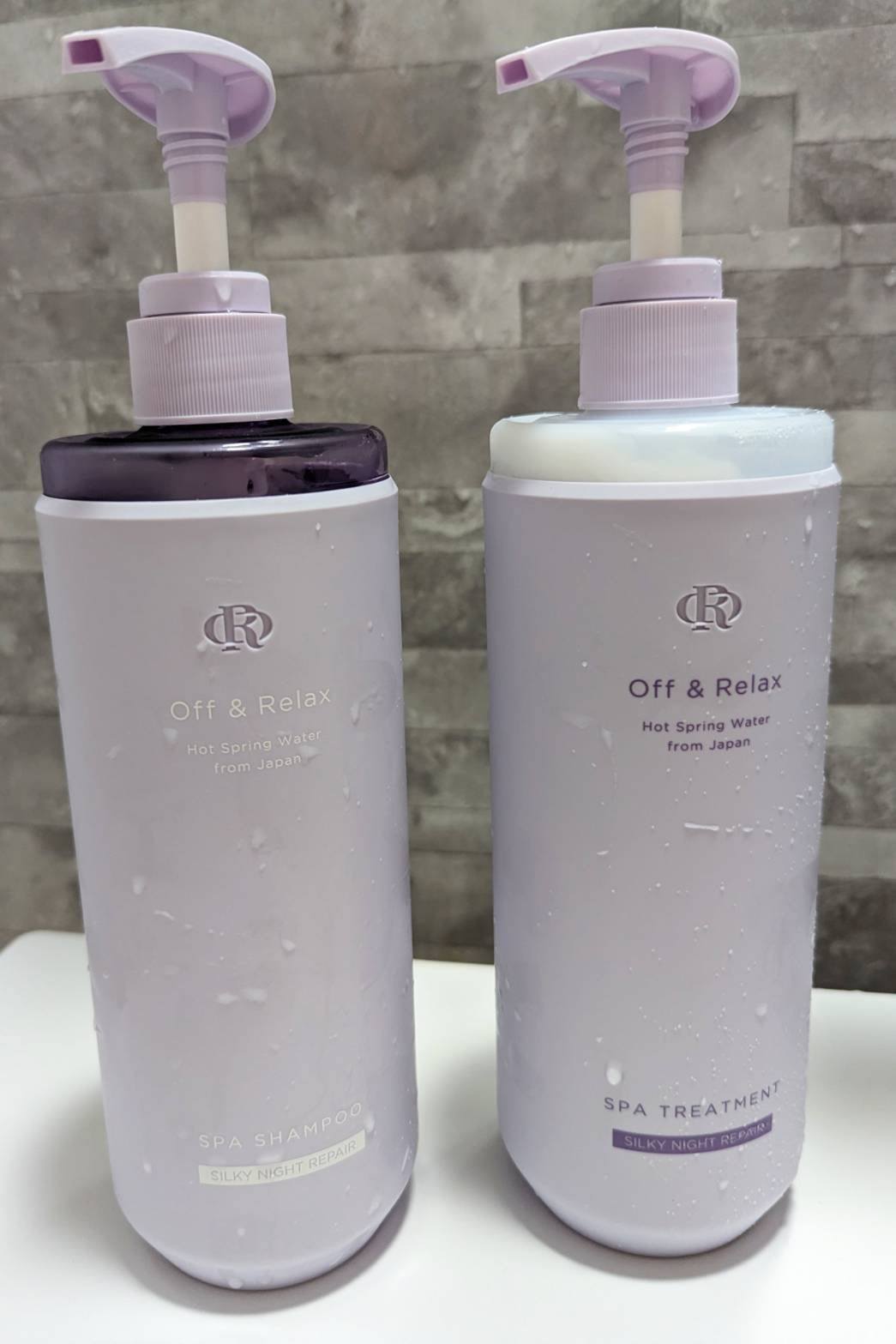 Or スパ・シャンプー/ヘアトリートメント シルキーナイトリペア|offandrelaxの口コミ Spa Shampoo Silky