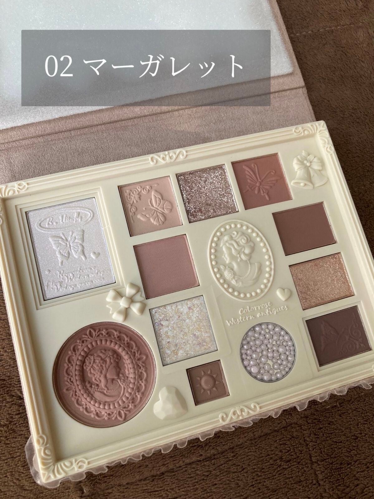 女王のカメオマルチパレット |colorroseの口コミ 溜め息がでるほど可愛い Colorrose By *あん*敏感肌 Lips