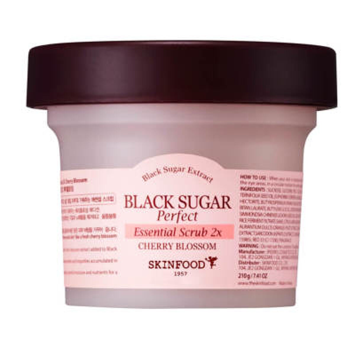 ブラックシュガー パーフェクトエッセンシャルスクラブ 2x チェリーブロッサム/skinfoodのショート動画をlipsでチェック! Lips