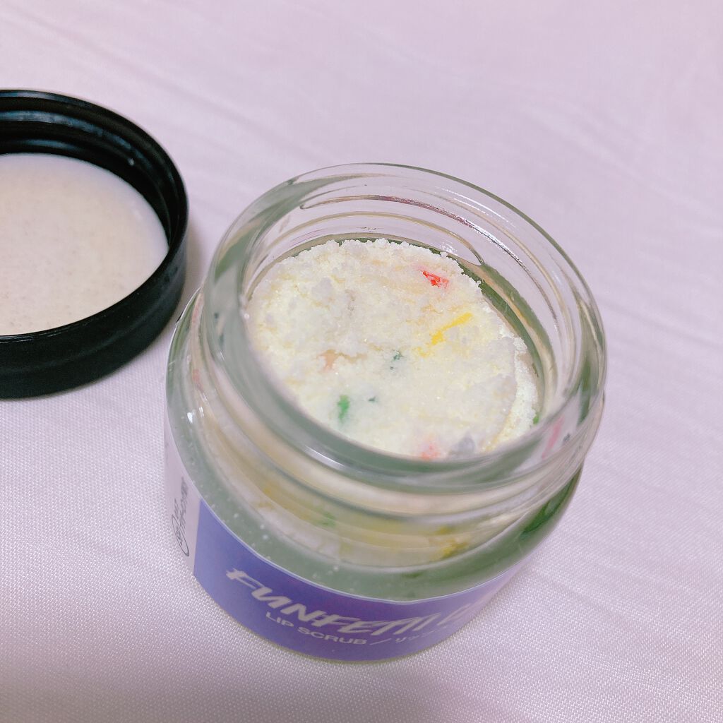 【限定リップケア・リップクリーム】ファンフェッティケーキ|ラッシュの口コミ Lush購入品2つ目はリップスクラブ By ぱんだこぱんだ