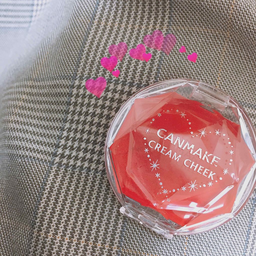 クリームチーク(クリアタイプ)|キャンメイクの口コミ キャンメイク クリームチーク By ふぁ。普通肌10代後半 Lips