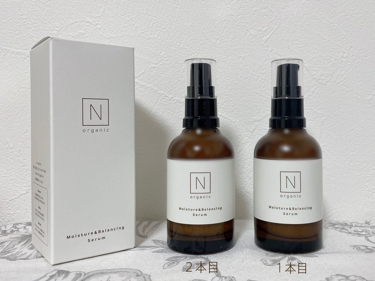 モイスチュアandバランシング セラム|n Organicの効果に関する口コミ エイジングケアにおすすめの乳液!n Organic