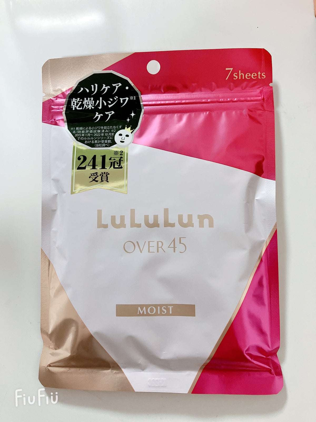 ルルルンover45 カメリアピンク(モイスト)|ルルルンの口コミ エイジングケアにおすすめのシートマスク・パック!ルルルンover45