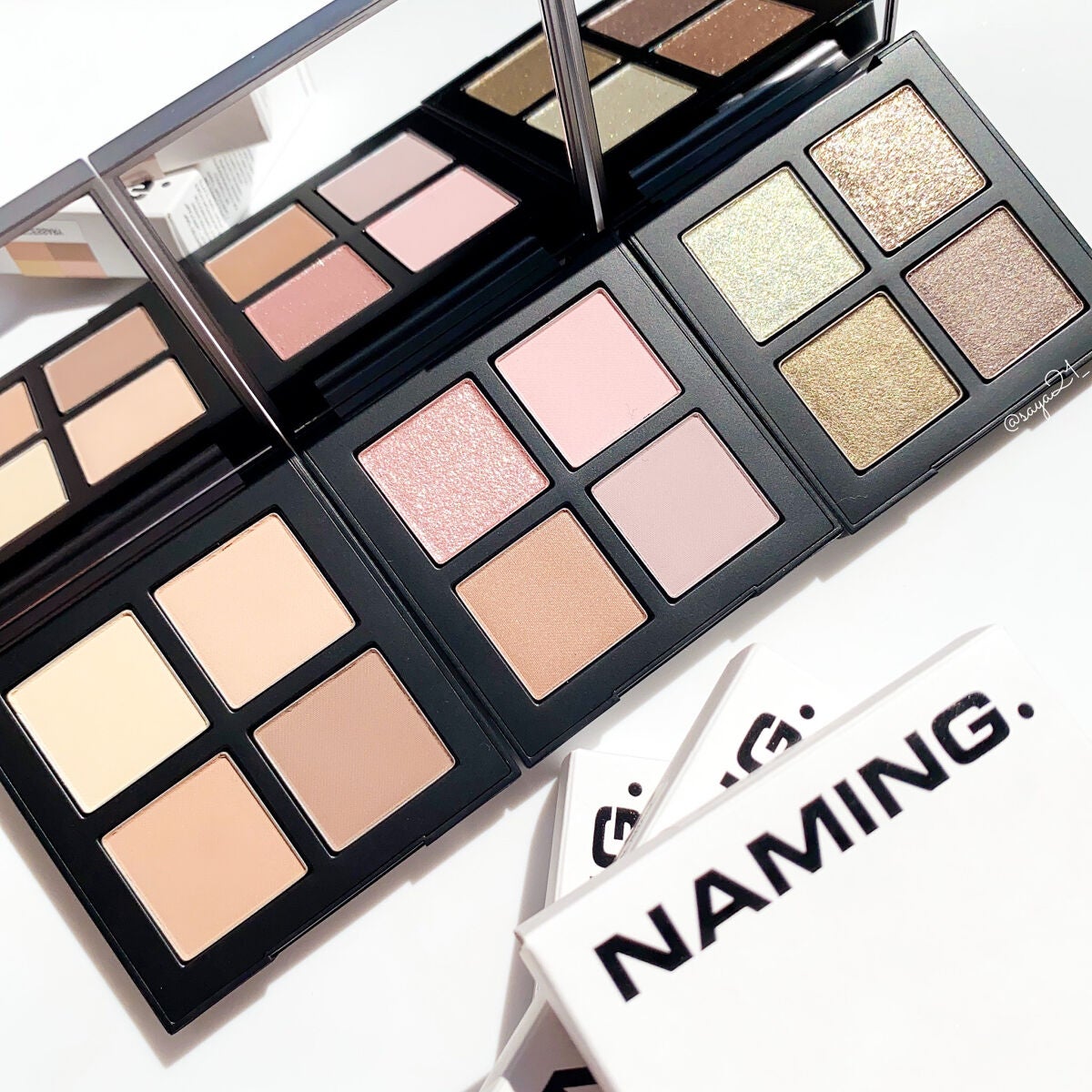 【2022年秋新作パウダーアイシャドウ】colorful Eye Palette|namingの口コミ「これからの季節にぴったりなアイ