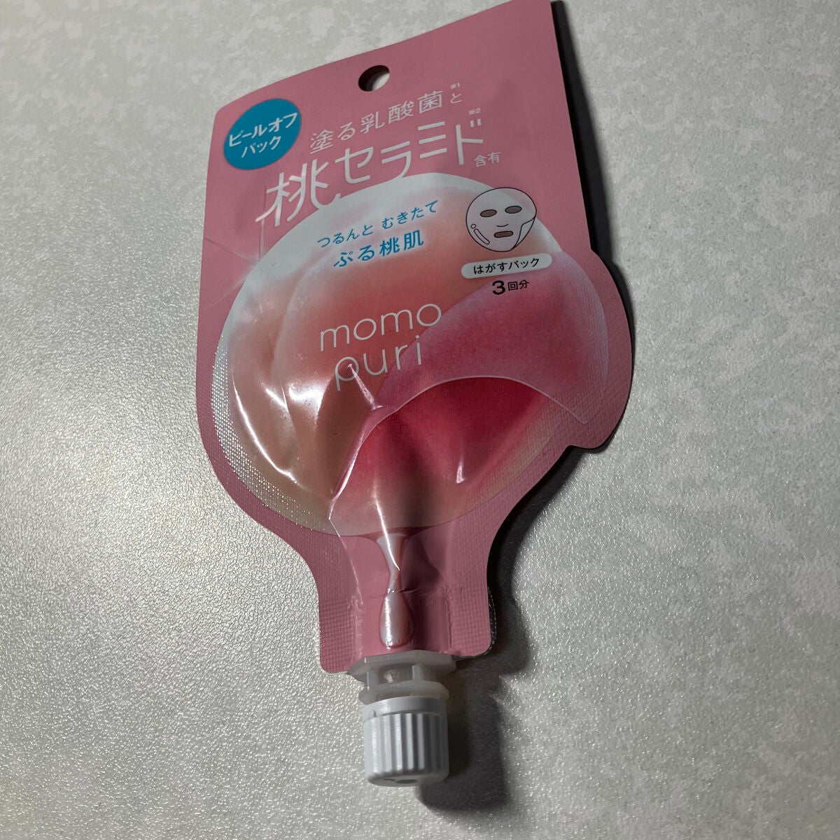 フレッシュピールオフパック|ももぷりの口コミ 【使った商品】 ももぷり フレッシュピールオフパック By つー敏感肌 Lips