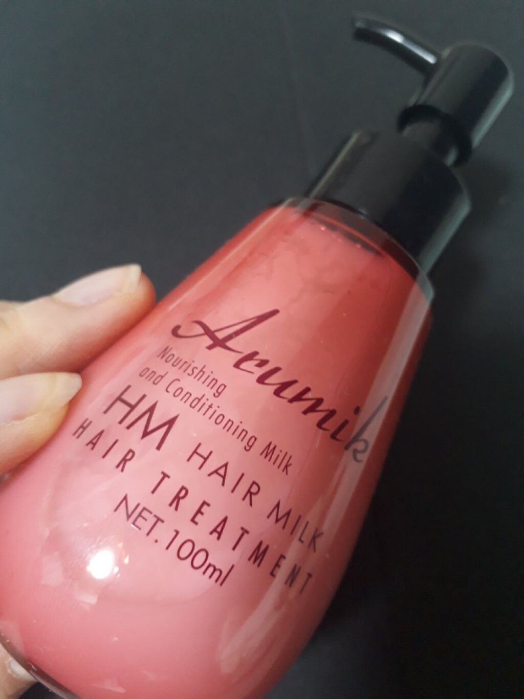 アルミック ヘアミルク|ablの辛口レビュー「ドンキホーテにて購入 適度にしっとりしてきて、 サラサラツヤツヤな髪になります☝ 」 By