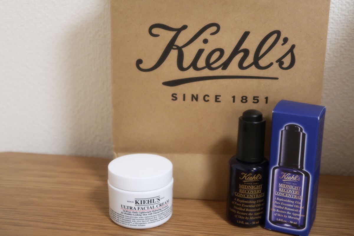 Kiehlsのスキンケア・基礎化粧品 キールズ ミッドナイトボタニカル コンセントレート他、2商品を使った口コミ「 Kiehls ︎キール
