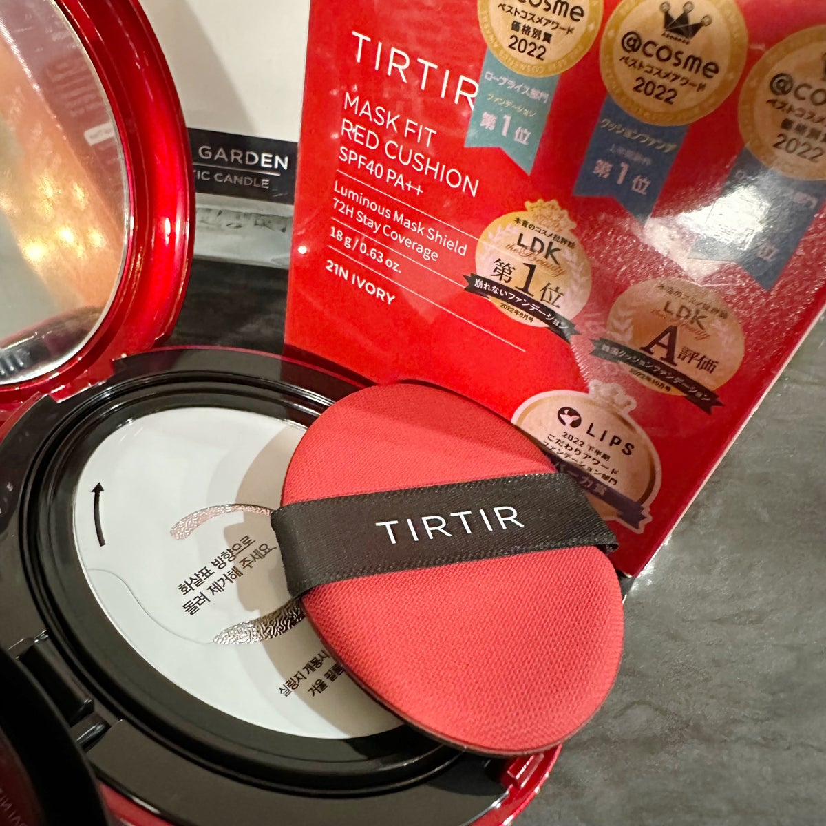 マスク フィット レッド クッション|tirtirティルティルの口コミ 【使った商品】tirtirティルティルマスク フィット レッド