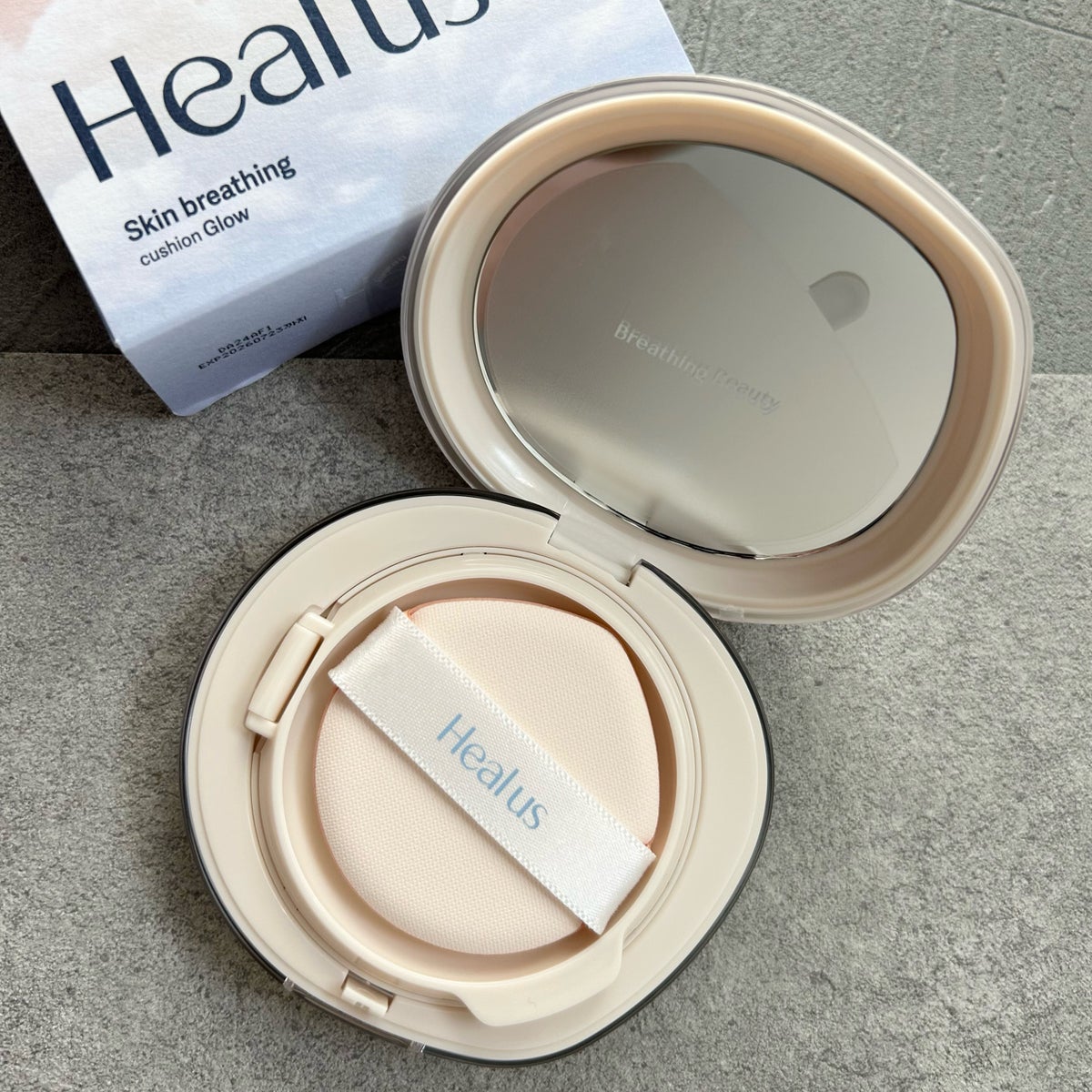 ブリージンググロークッション|healusの口コミ ☞drg様から頂きました🇰🇷 By Kou混合肌30代前半 Lips