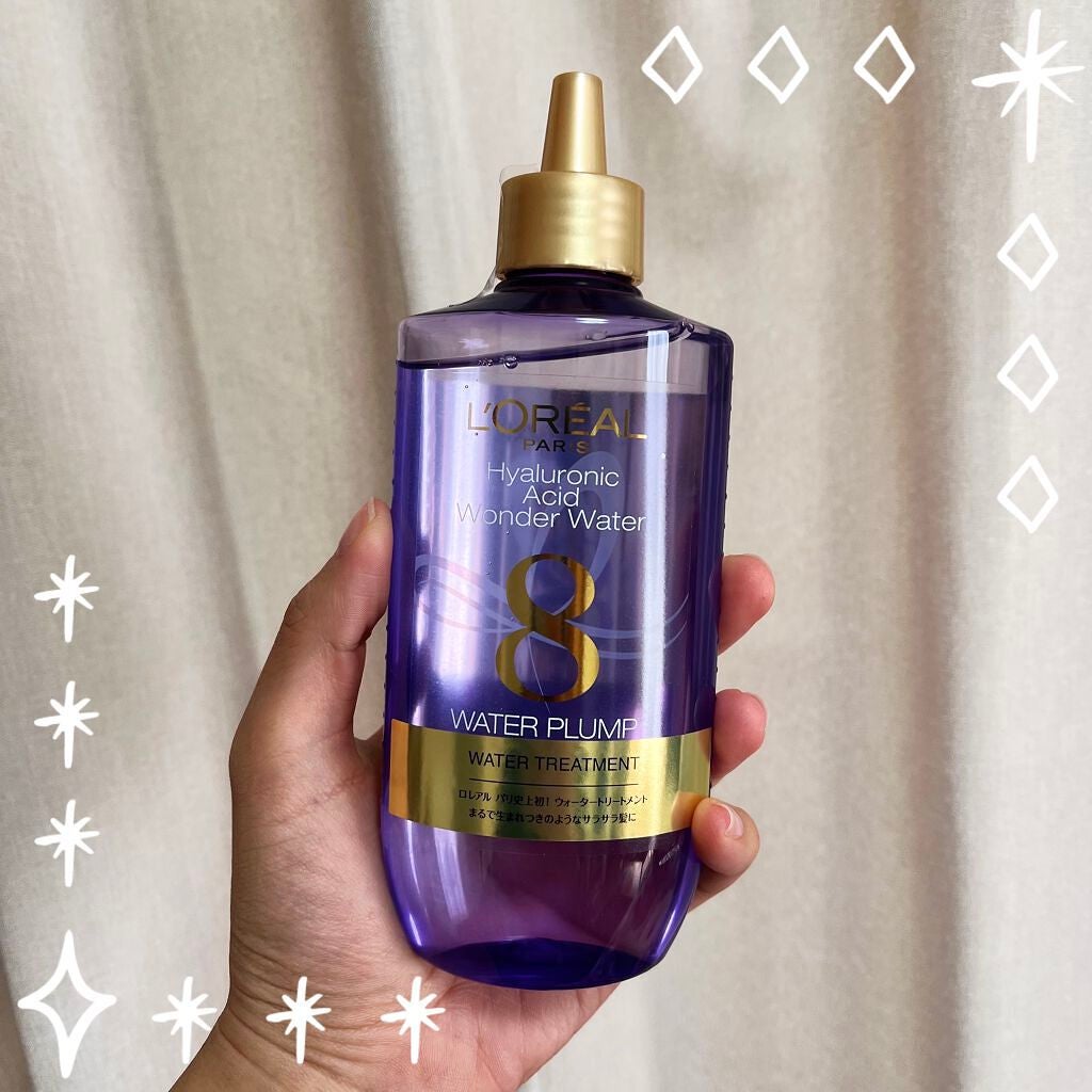 ウォータートリートメント|ロレアル パリの使い方を徹底解説 💜 ロレアル パリ ウォータートリートメントで特別なヘアケア 💜 By 🌿优酱
